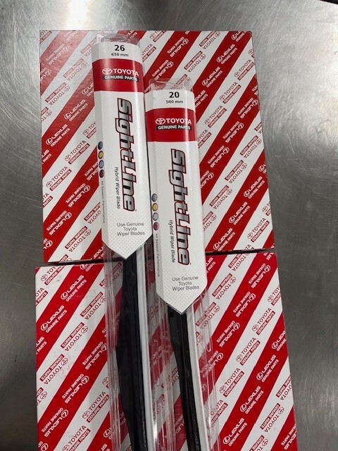 2018-2024 TOYOTA CAMRY FRONT WIPER BLADES GENUINE TOYOTA SIGHTLINE ...