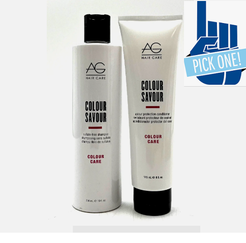 AG Hair Colour Savour Shampoo (10 oz) OR Conditioner 6 oz Choose your ...