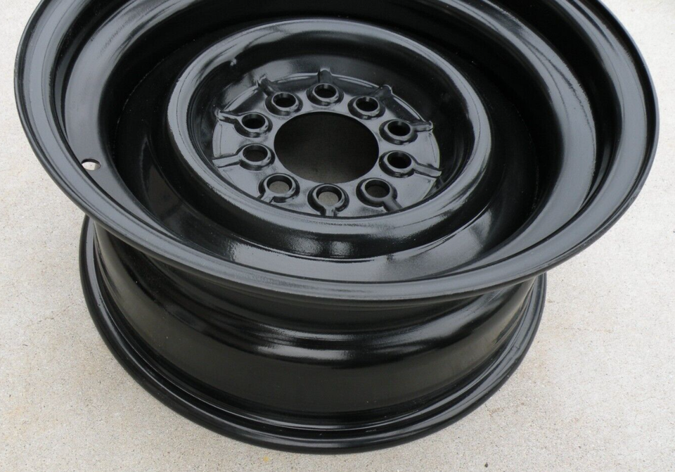 STEEL CASE RIM WHEEL 15 INCH 7.0 15X7 THUNDERBIRD GALAXIE CUSTOM 1961 ...