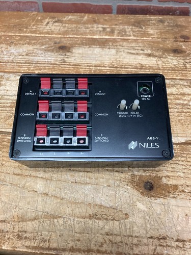 Niles ABS-1 FG00271 Sound-Triggered Speaker-Level A-B Switch | eBay