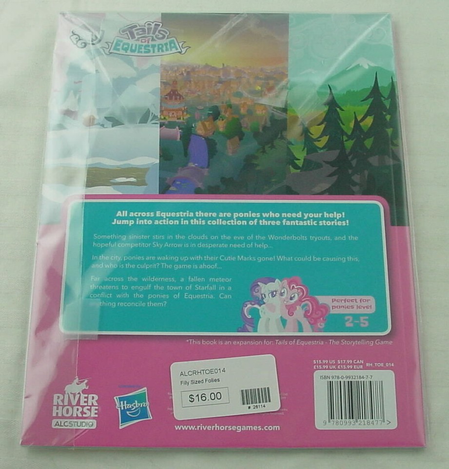 My Little Pony Tails of Equestria RPG Filly Sized Follies Adventure ...