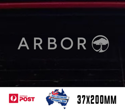 2x Arbor Snowboard Windshield Windscreen Sticker Decal 200mm SILVER ...