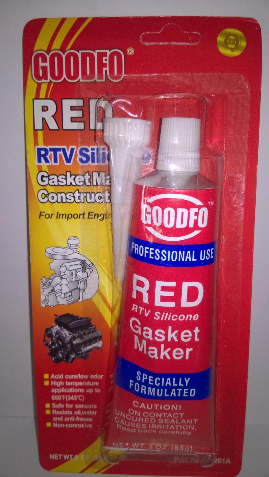 Pate a Joints silicone Rouge 343degres Auto Moto Tube 85g TATA (TELCO ...