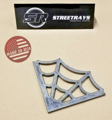 [SR] Spider Web Steel Gusset 3/16" Mild Steel Weld Gusset 4" x 4" Legs ...