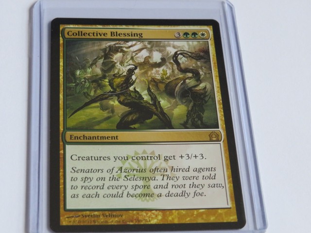 MTG Collective Blessing Return to Ravnica 150/274 Regular Rare for sale ...