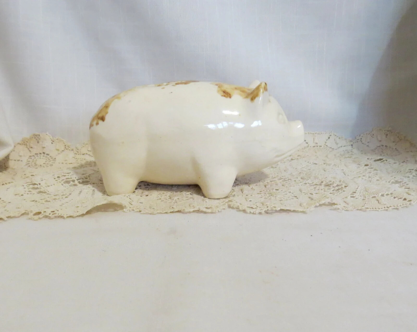 Antique Roseville Piggy Bank Pottery Bank Edwardian Bank | eBay