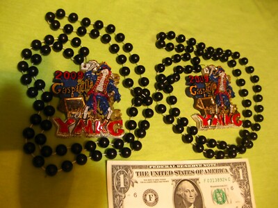 PIRATE YMKG PIRATE CHEST BEAD NECKLACES MARDI GRAS GASPARILLA PARADE | eBay