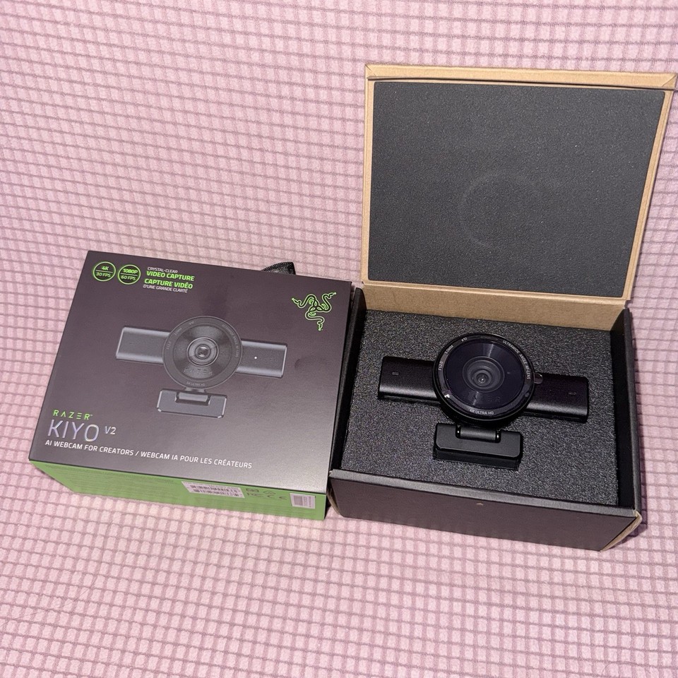 Razer Kiyo V2 X - Full HD 60FPS Creator Webcam with Auto-Focus for ...