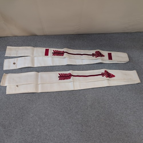Set of 2 Order of the Arrow Sashes - 1 Brotherhood Emblem | eBay