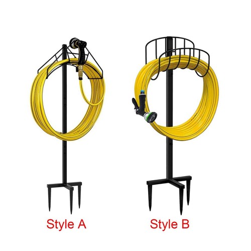 Free Standing Hose Stand, Metal Water Pipe Storage Stand Rack, Heavy ...