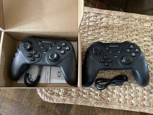 Beboncool wireless ns controllers black color. Lot of 2 controllers! | eBay