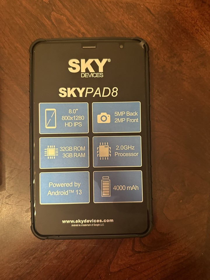 SKY DEVICES SKYPAD 8 dark Grey | eBay