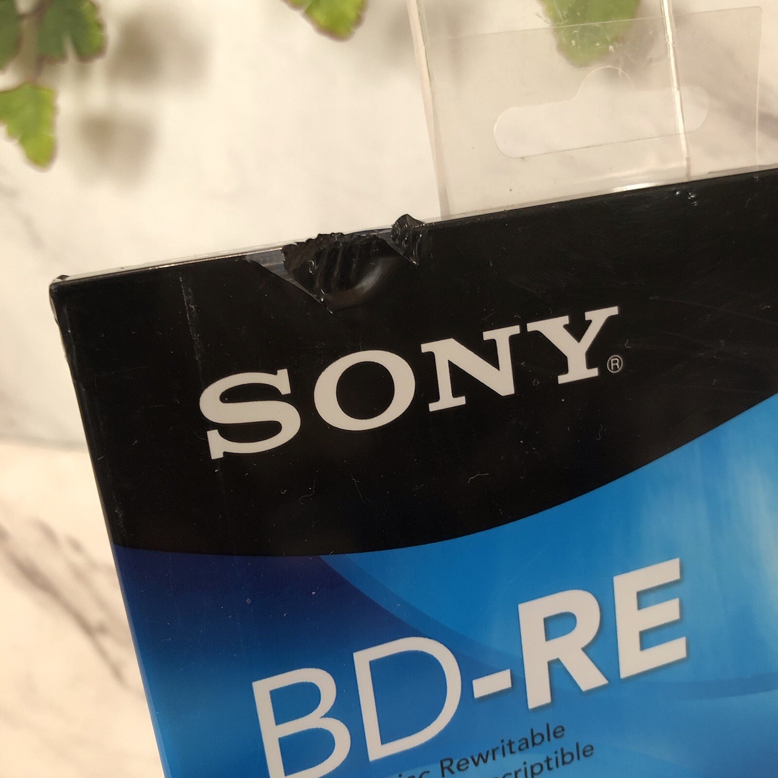NEW Sony Blu-Ray Disc BD-RE 25 GB 1-2X Rewritable Sealed Package Full ...