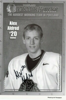 Alex Aldred 2002-03 Portland Winterhawks Postcard Autographed | eBay