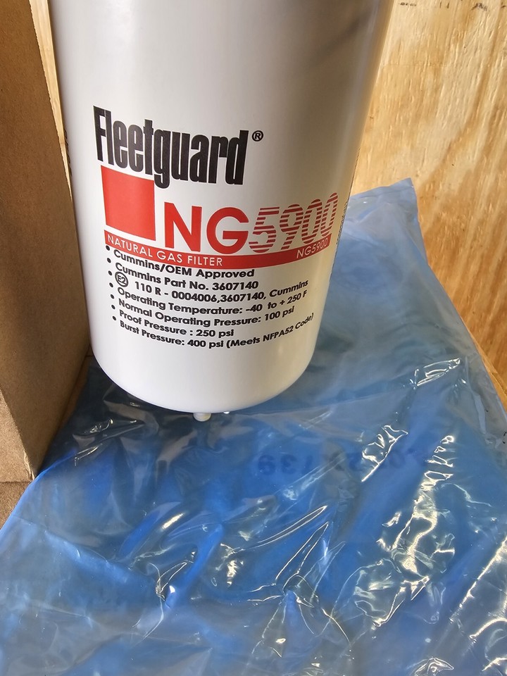 Fleetguard NG5900 Natural Gas Fuel Filter. BRAND NEW. CNG | eBay