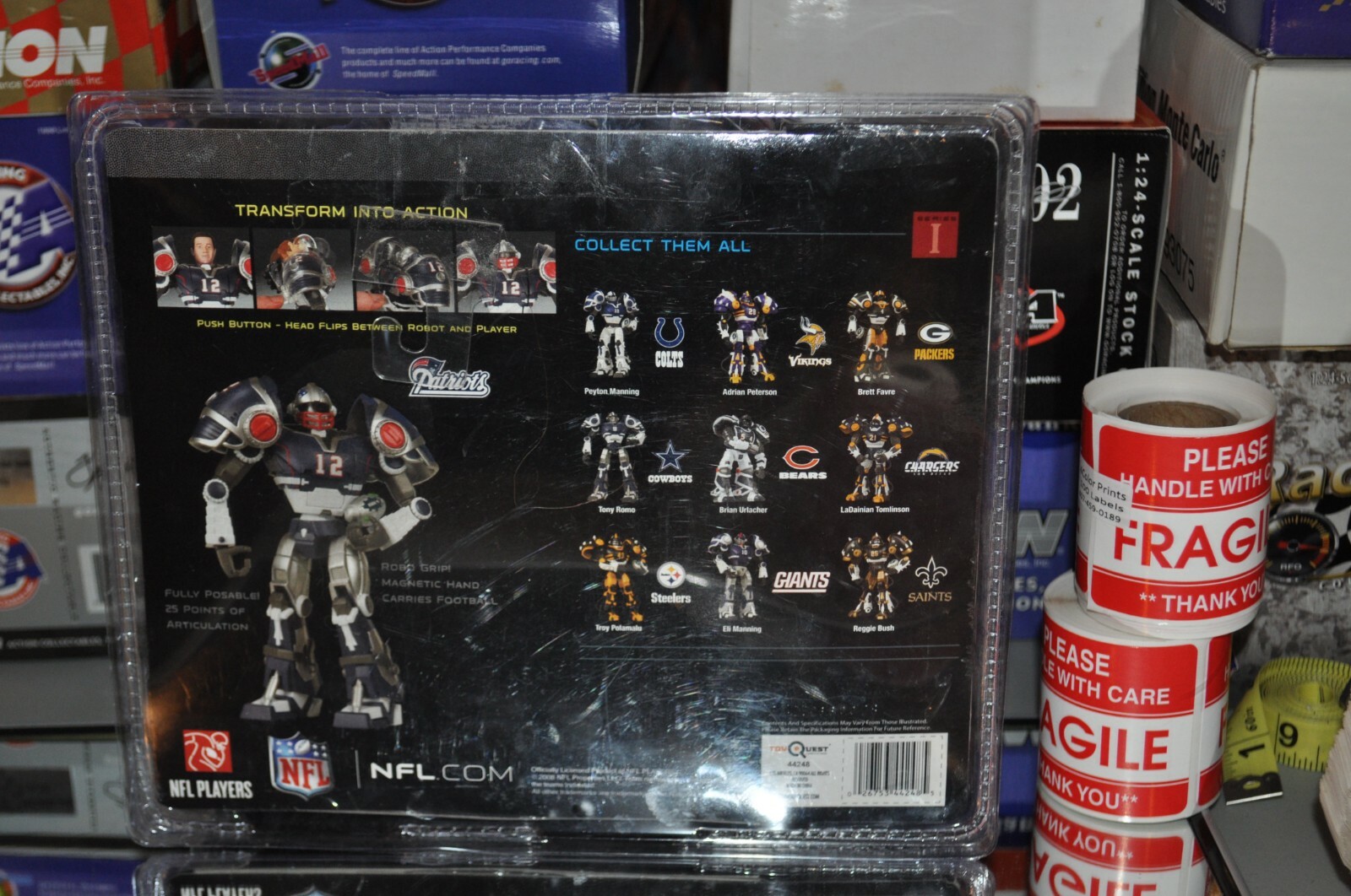 2009 NFL Pro-bots Redskins 26 Clinton Portis Robot Action Figure for ...