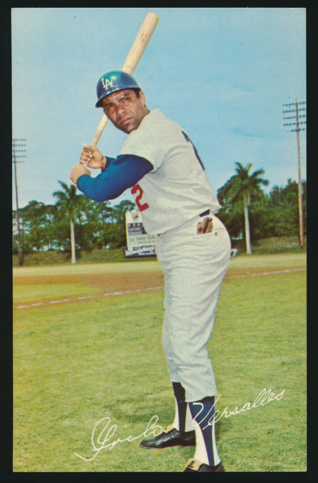 1968 Dodgers Postcards (Mitock & Sons) -ZOILO VERSALLES (Los Angeles ...