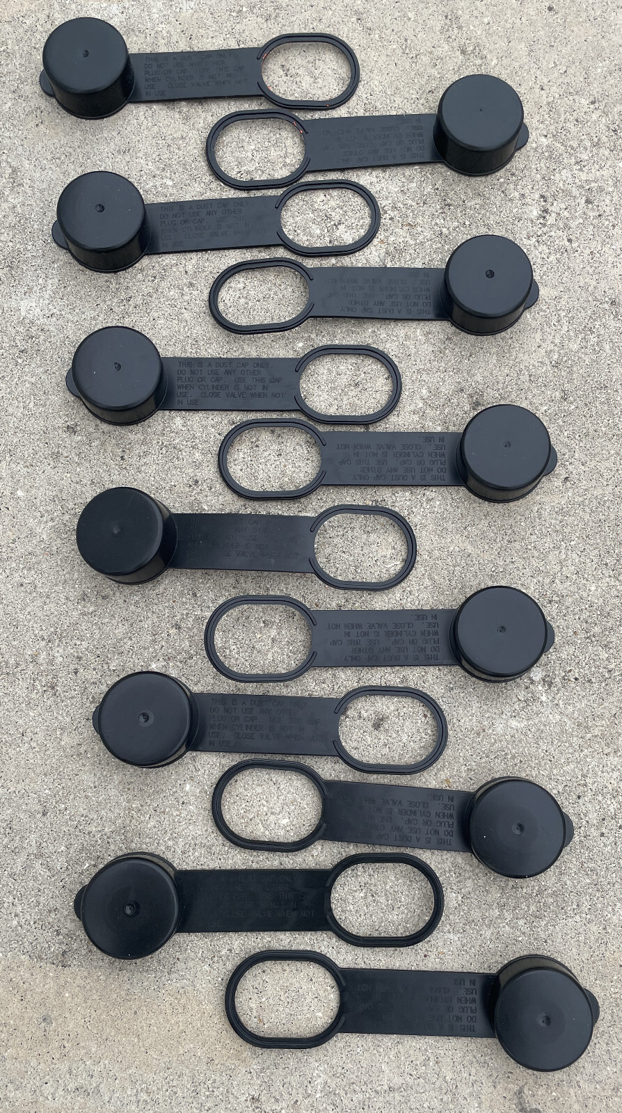 PROPANE TANK SAFETY CAP COVER lot of 12 OPD VALVE STYLE 20 lb 30 lb ...