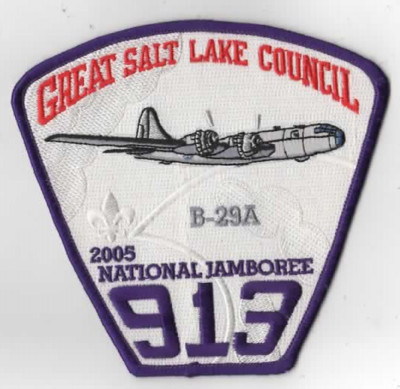 2005 National Jamboree Flags Over Eastern North Carolina 913 PRPL Bdr ...