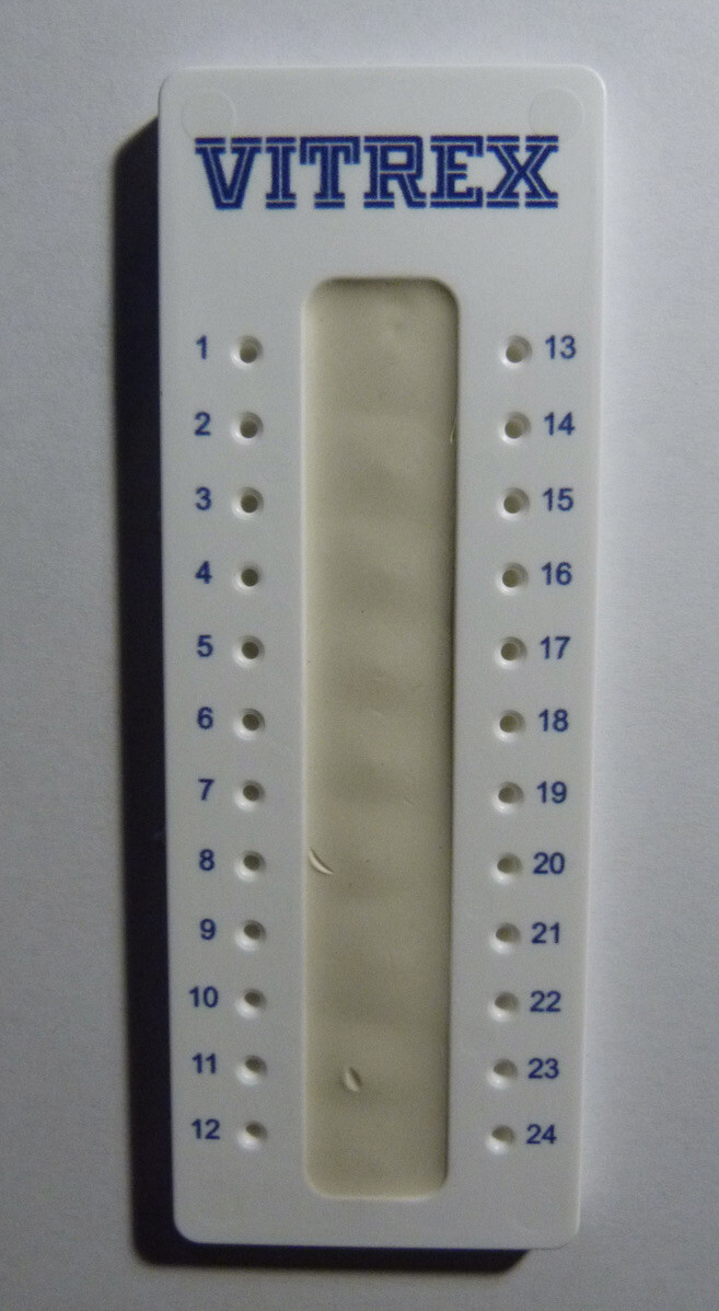 Capillary Tube Sealant/Speciment Holding Tray Wax Seal Holder