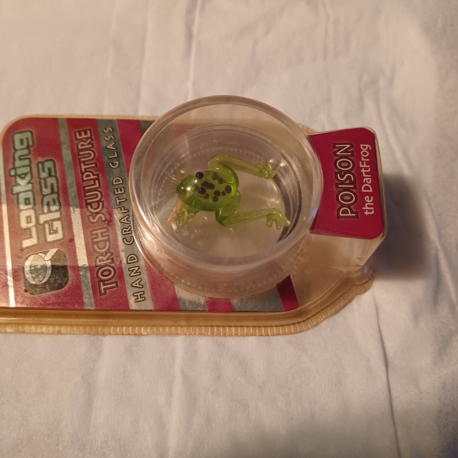 Limited Edition, Looking Glass Torch Sculpture/ Poison Dart Frog | eBay