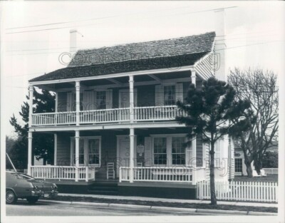 Press Photo Josiah Bell House Beaufort Carteret County North Carolina ...