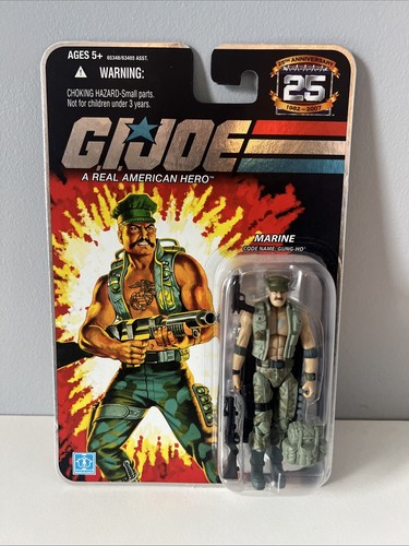GUNG HO GI JOE 25th Anniversary Foil Card Hasbro NIB Factory Sealed G.I ...