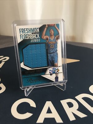 Anthony Davis 2015-16 PRESTIGE "FRESHMAN FLASHBACK" JUMBO PLAYER-WORN ...