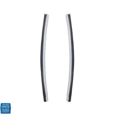 68-72 442 GTO GS Chevelle Rear Quarter Glass Window Vertical Chrome ...