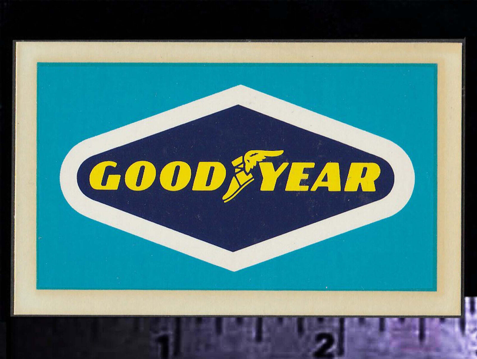 GOOD YEAR - Original Vintage 1960's Racing Water Slide Decal - 2.75 ...