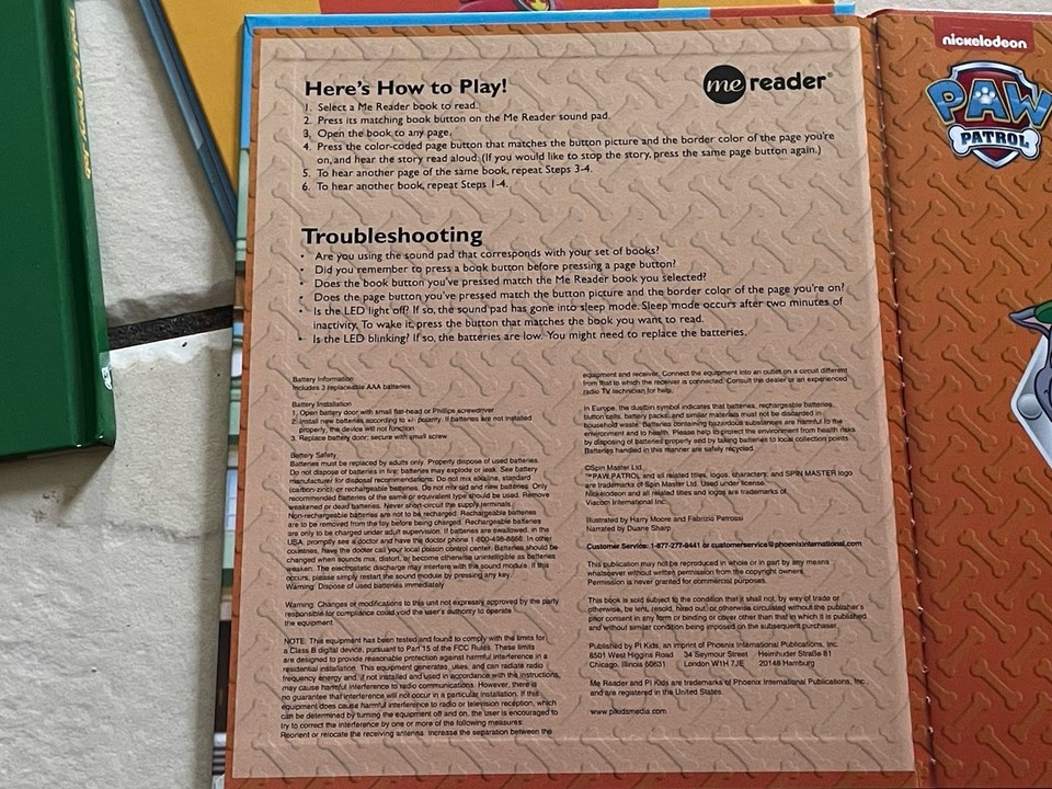 Paw Patrol Electronic Me Reader & 8 Books & Mighty Pups Super Paws ...