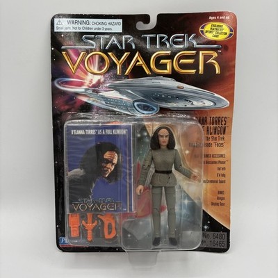 1996 Playmates Star Trek Voyager: B'Elanna Torres as a Klingon NIB | eBay