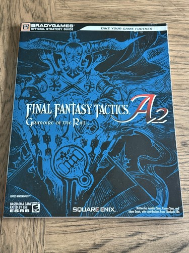 Final Fantasy Tactics A2: Grimoire of the Rift Guide New | eBay