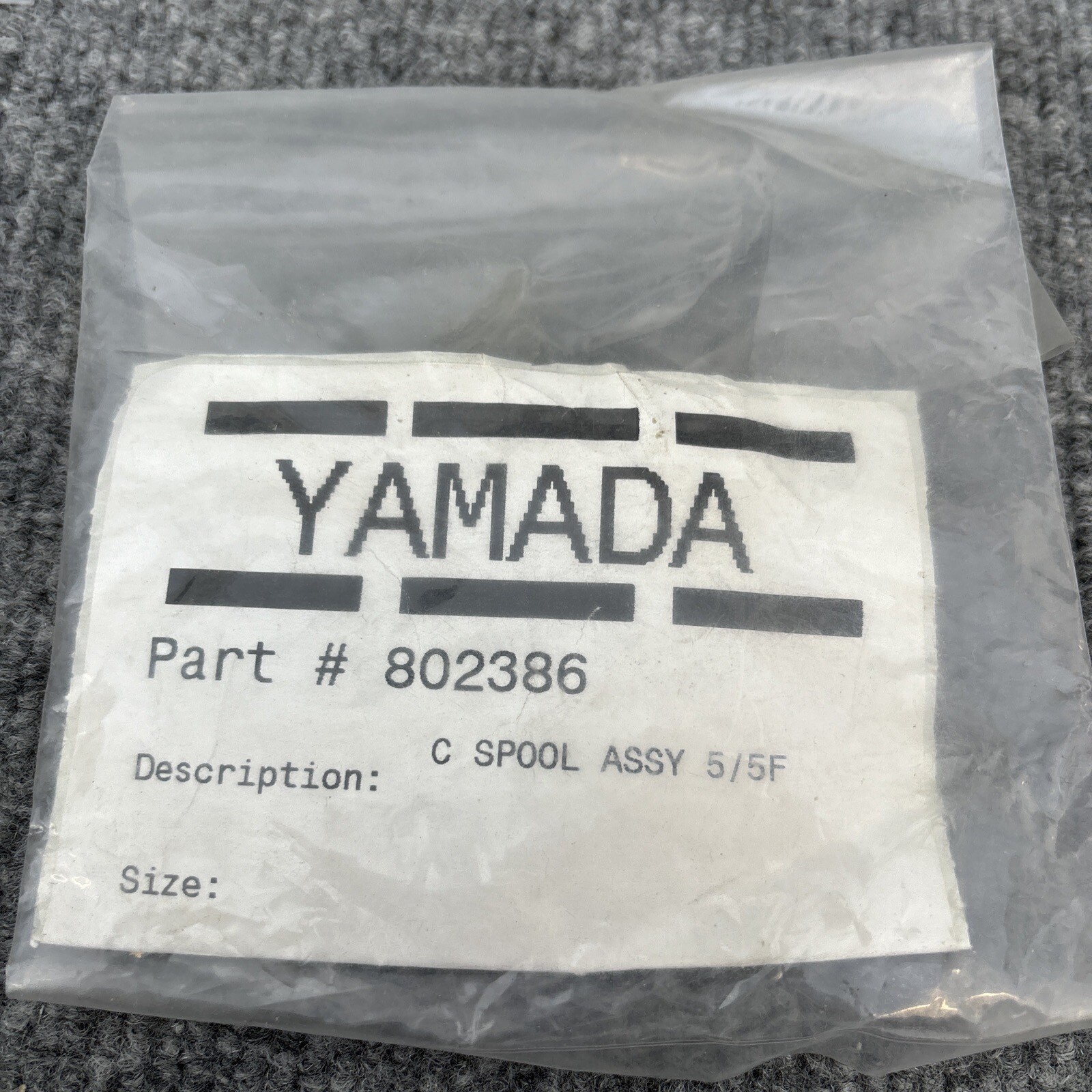 Yamada 802386 C Spool ASSY 5/5f New | eBay