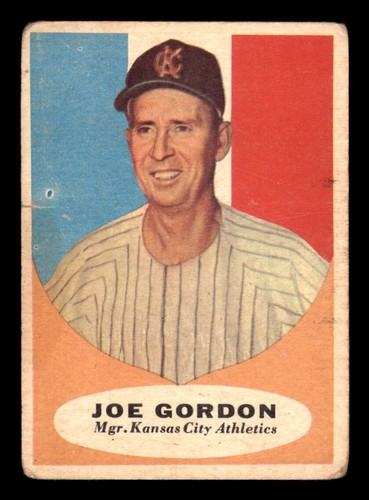 1961 Topps Baseball #224 Joe Gordon PR *e1 | eBay