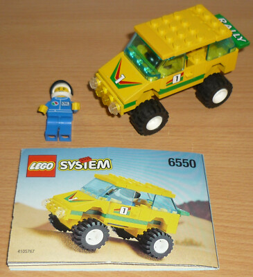 Lego City 6550 Rally Auto v. 1997 + OBA | eBay