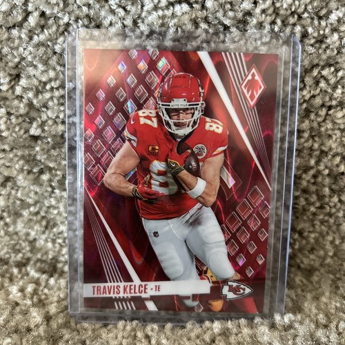 2023 Panini Phoenix - Red Seismic SP Variation #93 Travis Kelce 36/199 ...