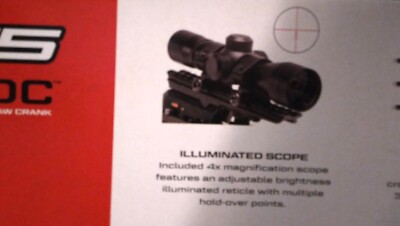 Killer Instinct Fuel 415 W/ RDC Scope Crossbow (‎2106) 859826007874| eBay