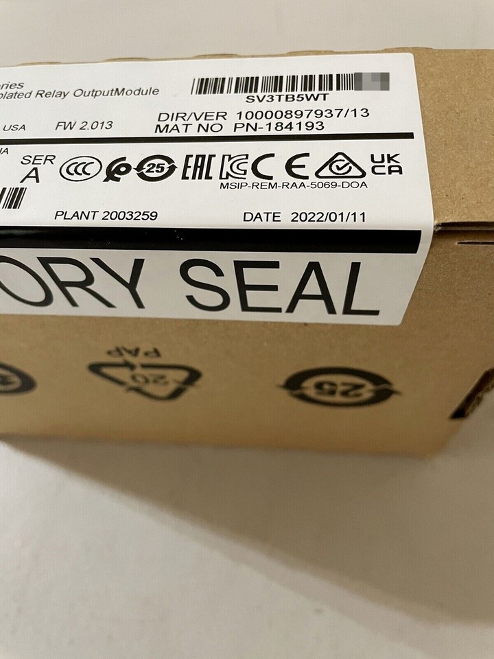 5069-OW4I Ser A AB CompactLogix Relay Output Module UPS Expedited | eBay