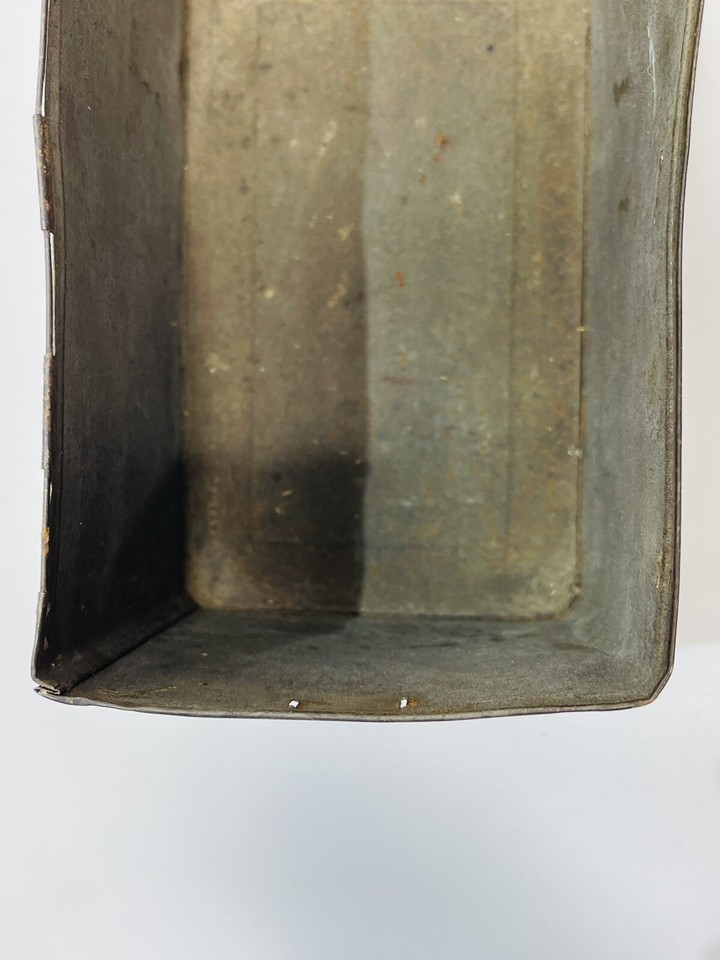 ANTIQUE PLOW BOY SMOKING TOBACCO TIN LITHO LUNCH BOX PAIL CAN SMOKE ...