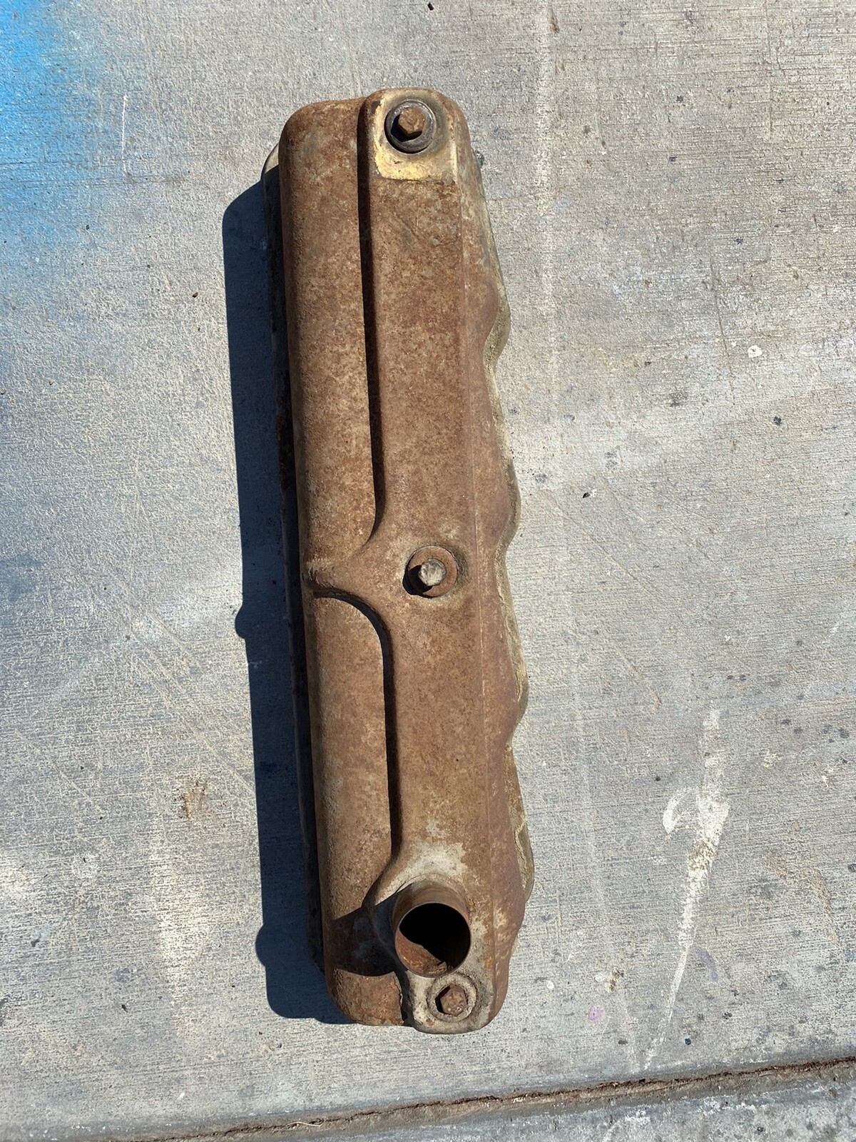 1957 PLYMOUTH 318 POLY Left VALVE COVER | eBay