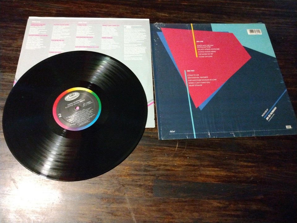 ANN MURRAY A LITTLE GOOD NEWS (LP) POPULAR EASY LISTENING READ NOTES ...