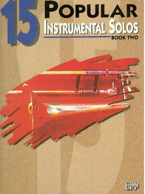 15 POPULAR INSTRUMENTAL SOLOS BOOK 2 TENOR SAXOPHONE MUSIC BOOK NEW ON ...