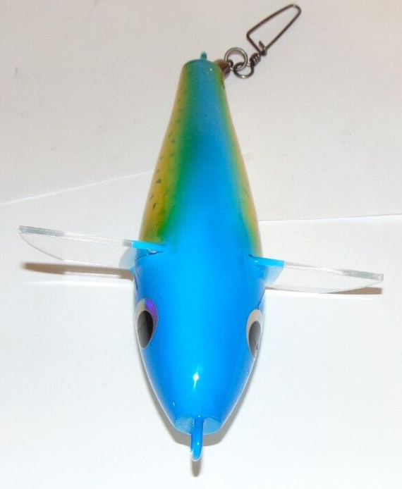 7" Teaser Bird Rigged Trolling Fishing Lure Daisy Chain Marlin Tuna ...