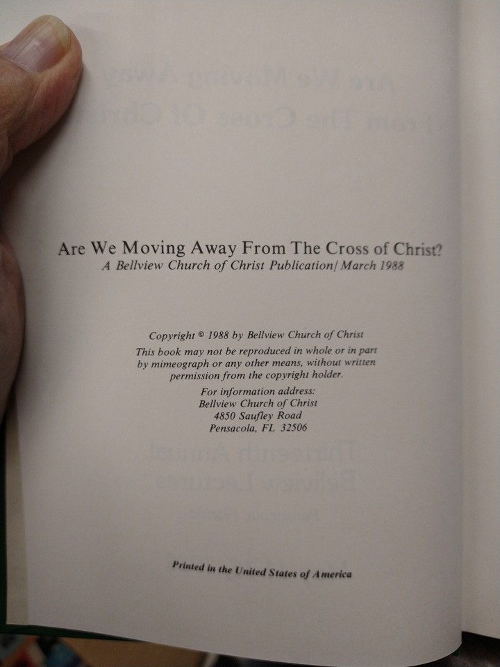 Lectureship Transcripts Church of Christ variety locations and years G+ ...