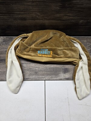 Peter Rabbit 2 the Runaway movie promo child Rabbit Ears Hat Rare ...