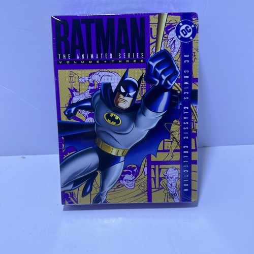 Batman The Animated Series Vol. Three 3 DVD DC Comics Classic ...