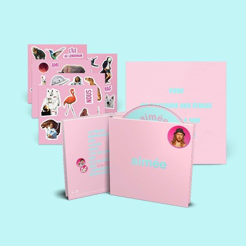 JULIEN DORE AIMEE RARE DELUXE EDITION CD ALBUM + STICKERS + POSTER ...