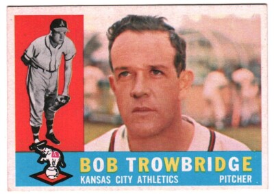 1960 Topps #66 Bob Trowbridge, Kansas City Athletics | eBay