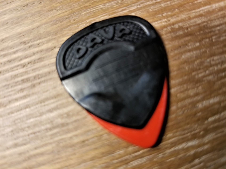 Dava 1303 Delrin Grip Tips Guitar Pick 3-picks pr Pack | eBay